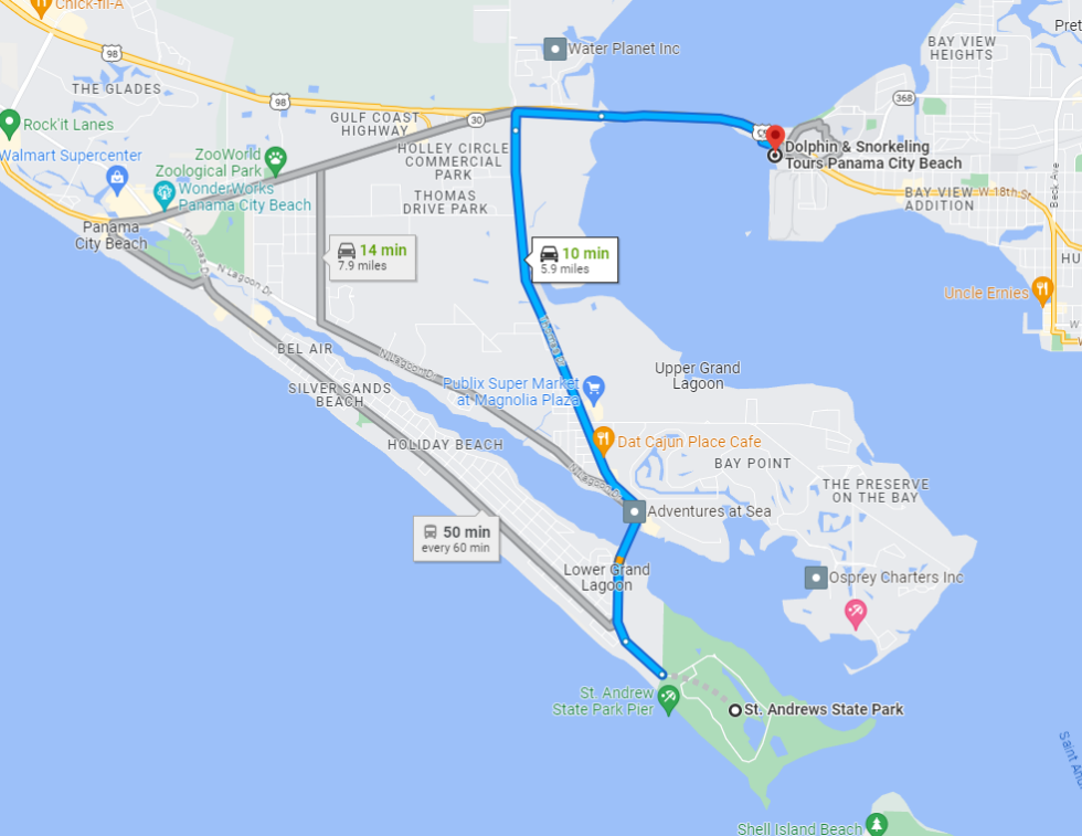 St. Andrews State Park - Panama City Beach, FL 32408